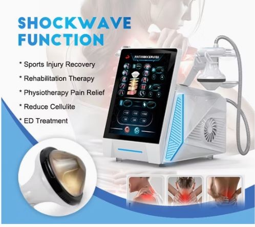 Piezo ESWT Machine Shock Wave và Magnetic Pulse Therapy để phục hồi ...